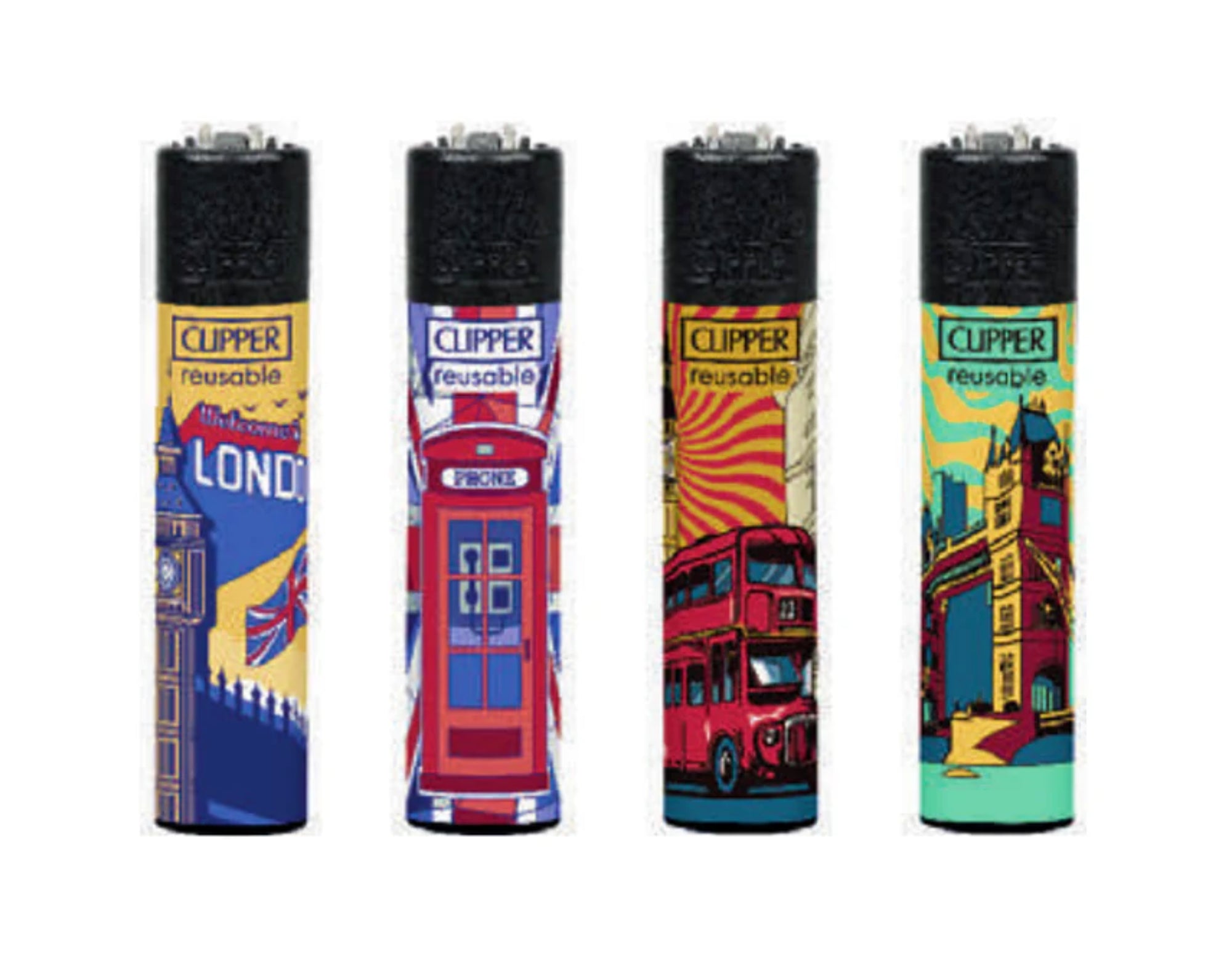 London RARE Clipper Lighters Cool Clippers Funny Lighter England Patri ...